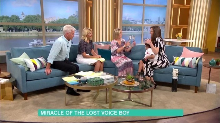 The inspirational story of Lost Voice Boy | This Morning