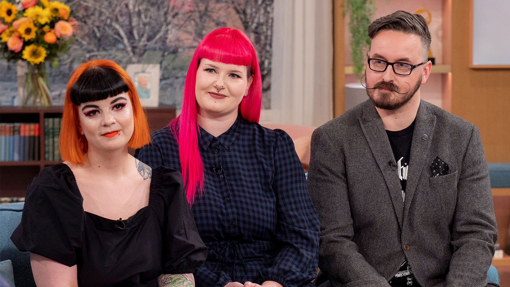 "Three's a crowd... but we love life a throuple" | This Morning