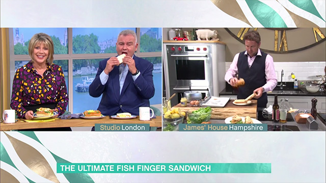 James Martin's fish finger sandwich | This Morning
