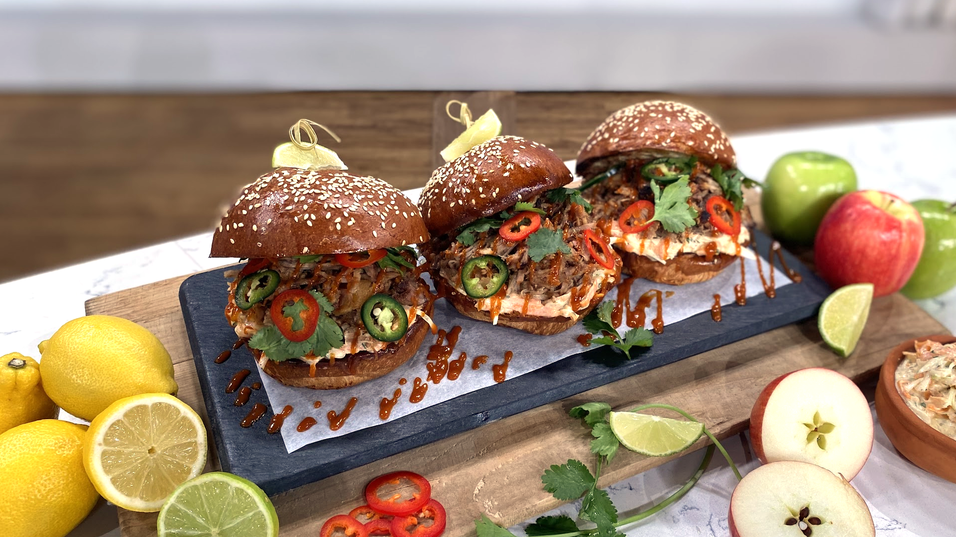 Elliott Grover's pulled pork buns | This Morning