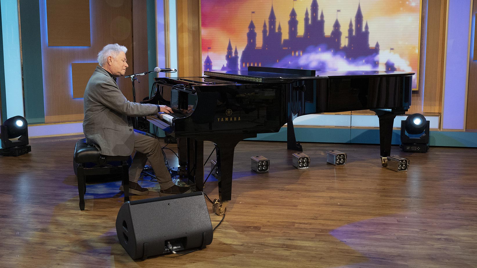 Disney composer Alan Menken performs a medley of his greatest hits ...