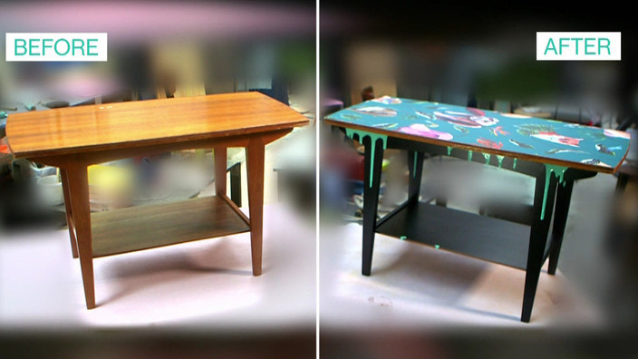How to upcycle a table | This Morning