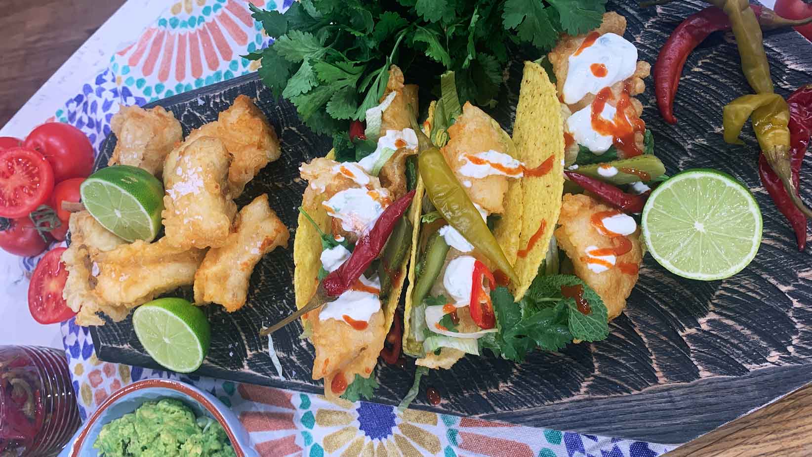John Torode's fish tacos | This Morning