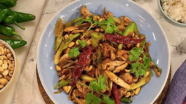 Ching’s Sichuan chicken with rice | This Morning