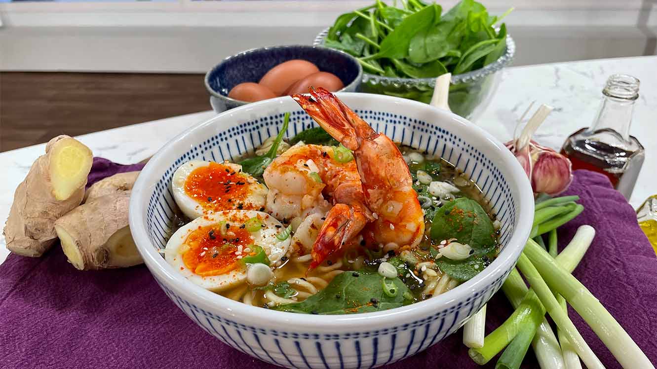 Gok's prawn ramen bowl | This Morning