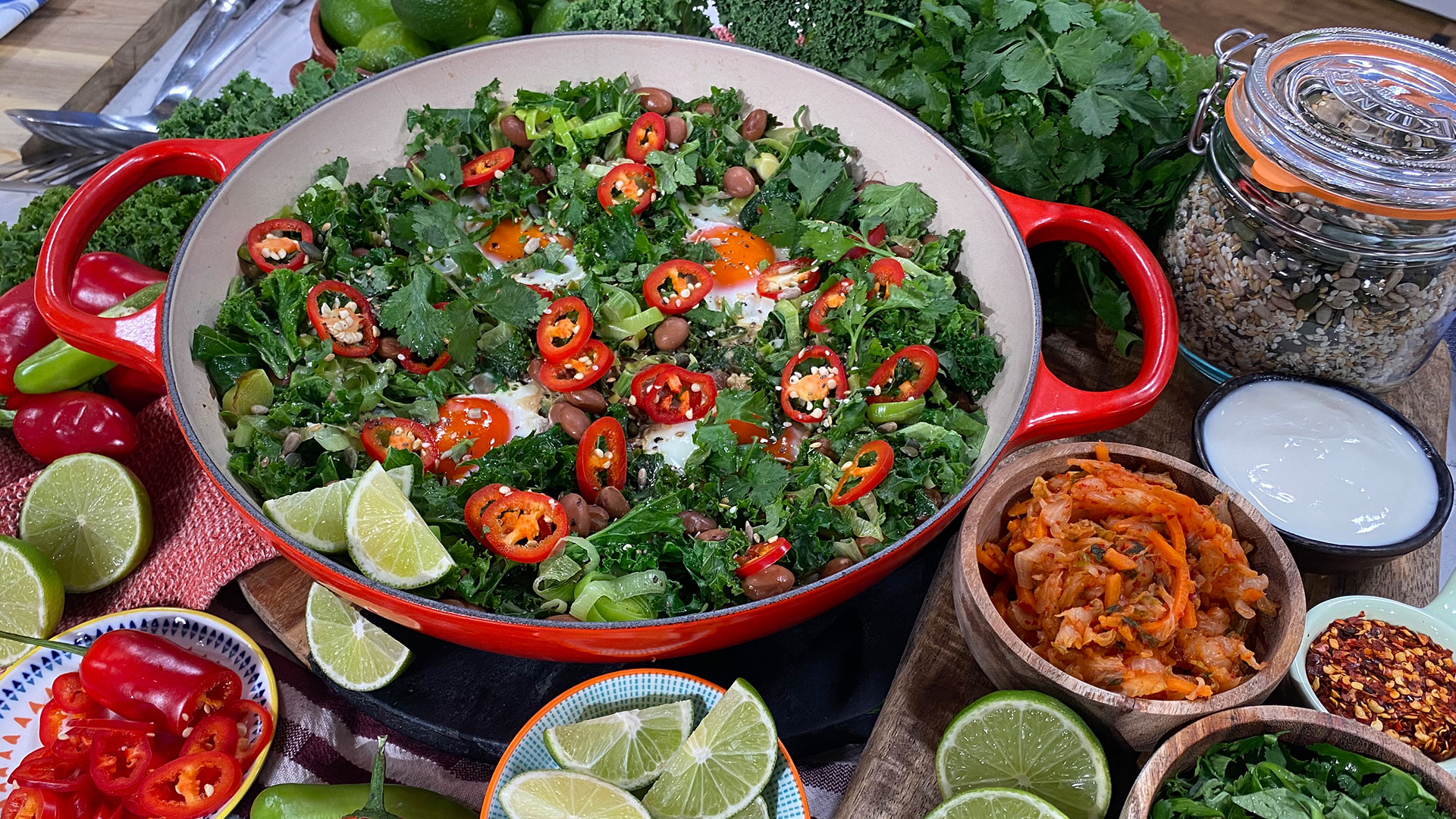 Tim Spector’s Green Shakshuka | This Morning