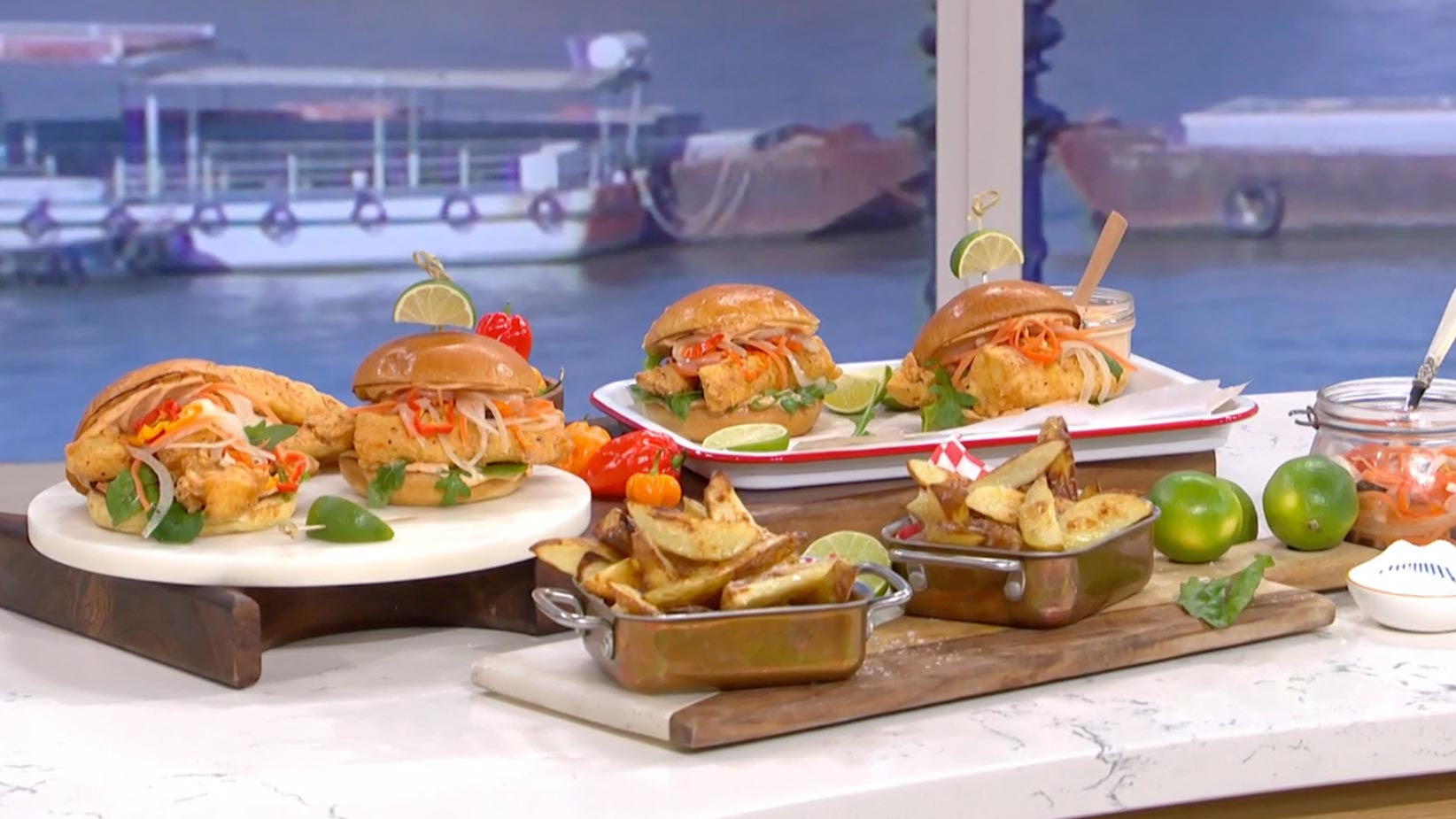 April Jackson’s epic fish finger sandwich | This Morning