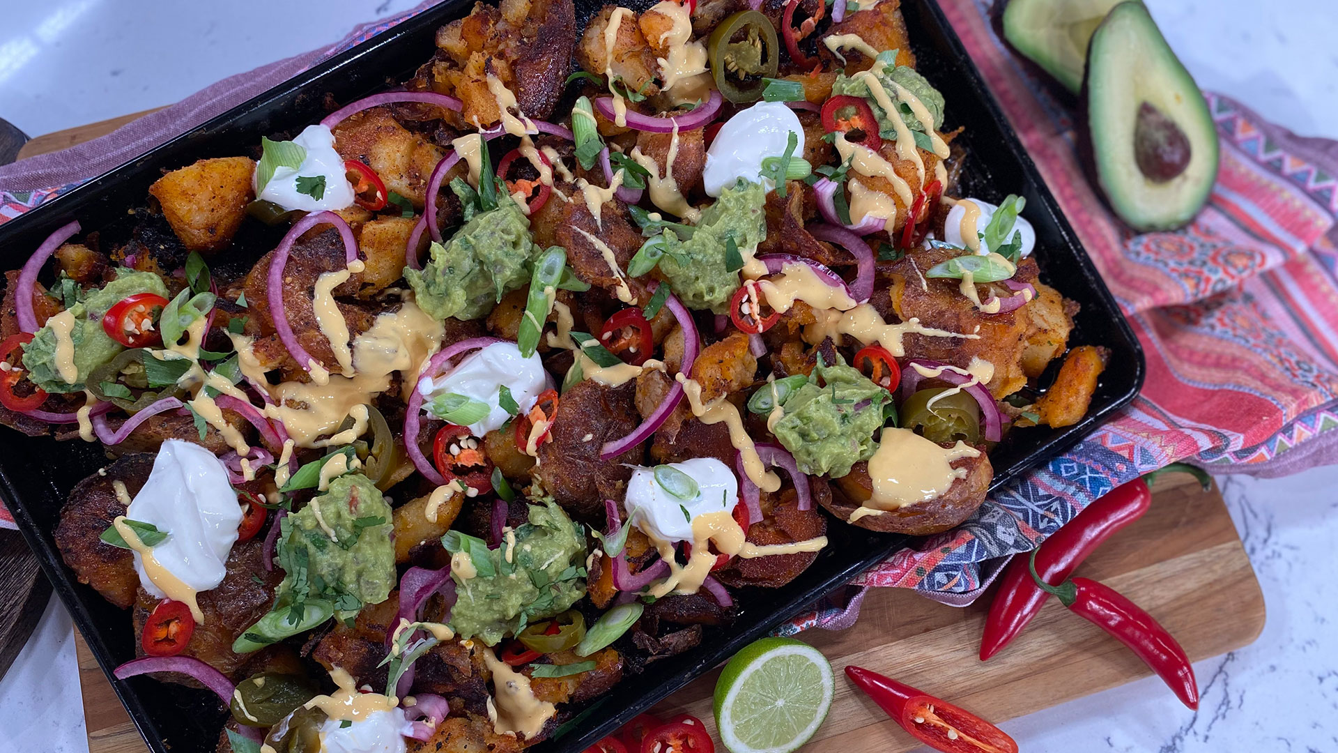 The Potato Queen’s smashed spud nachos | This Morning