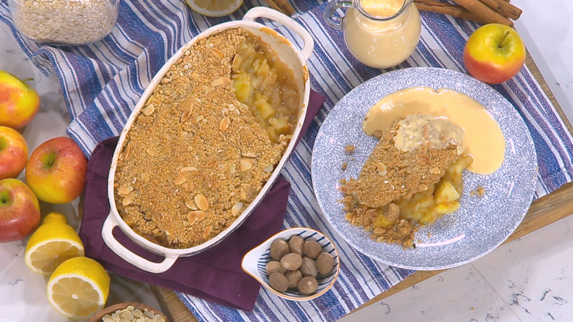 The Hebridean Baker’s drunken apple crumble | This Morning