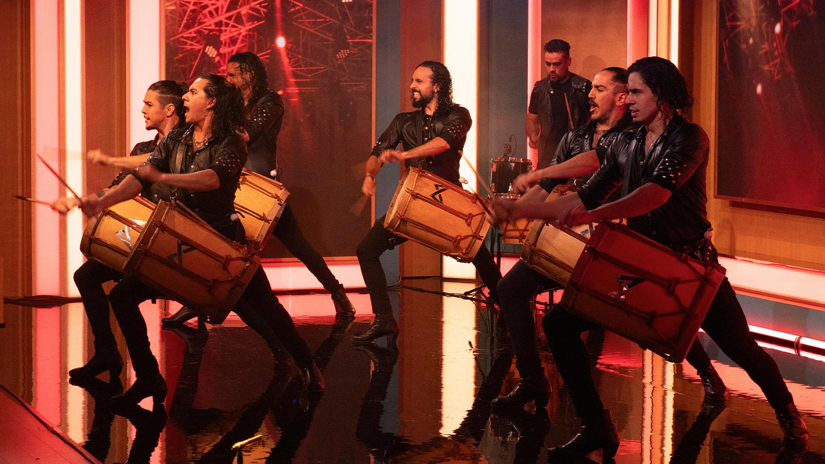 A powerful performance from dance troupe Malevo | This Morning