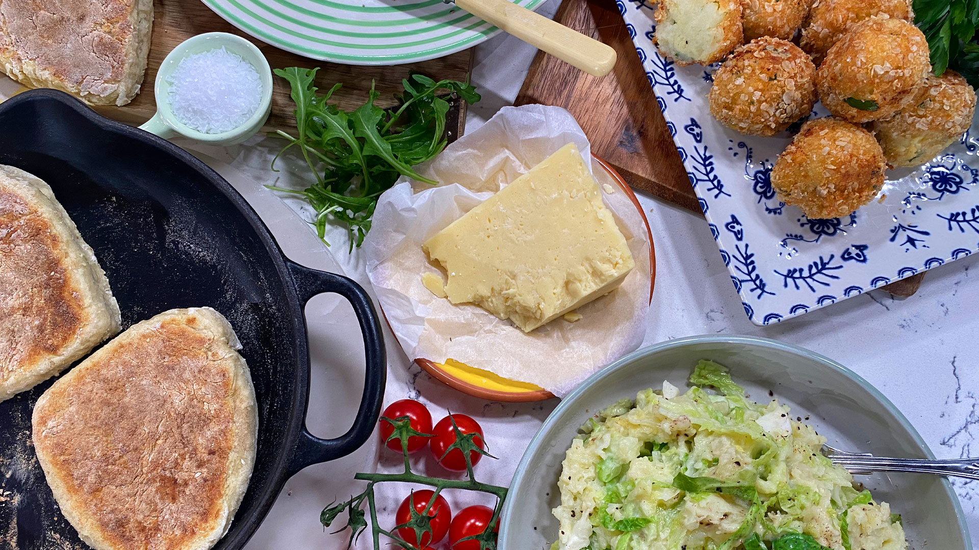 Clodagh McKenna’s buttery colcannon, cheese oat croquettes and potato ...