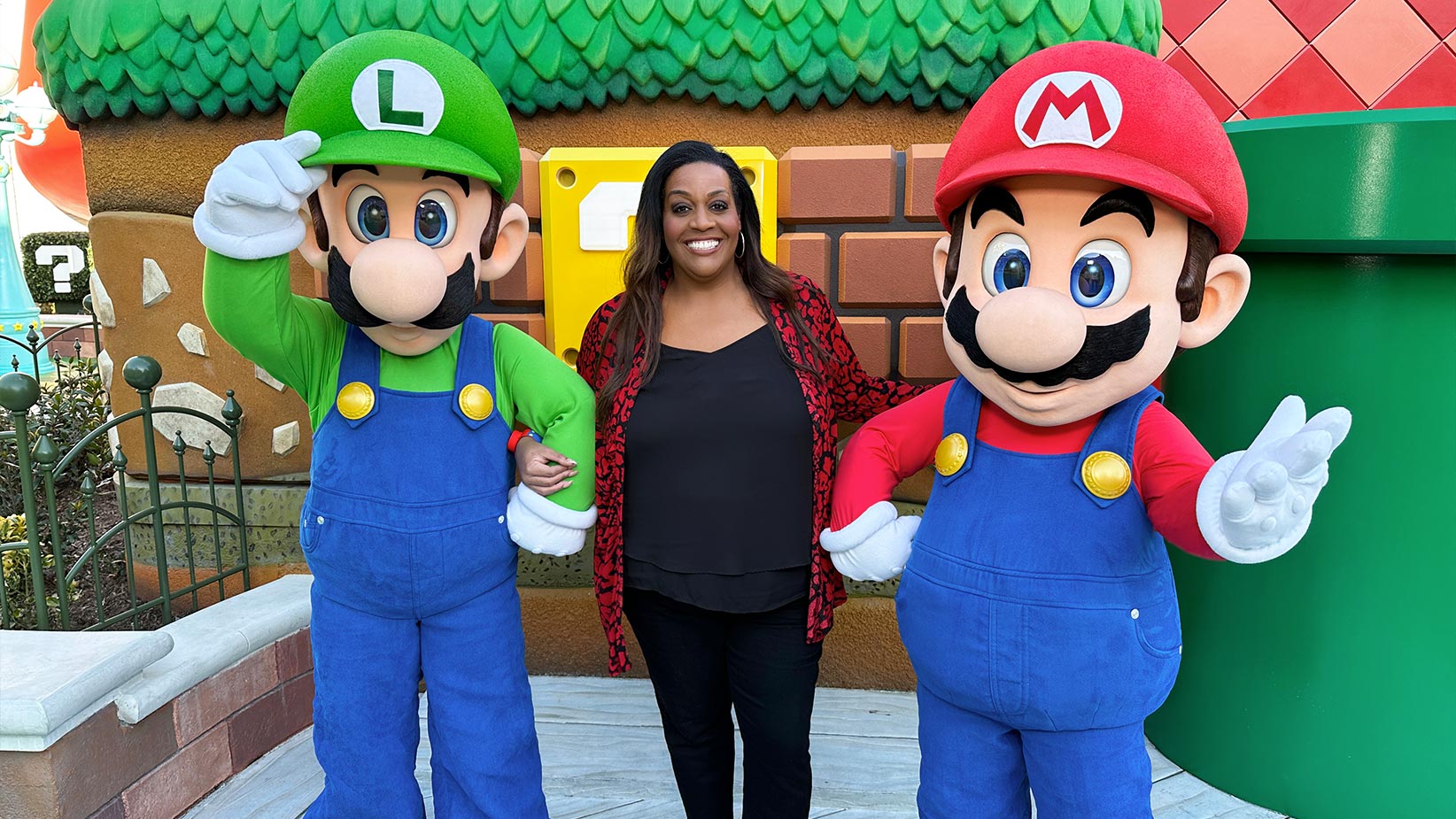 EXCLUSIVE: A behind-the-scenes look at Alison's trip to meet Mario ...