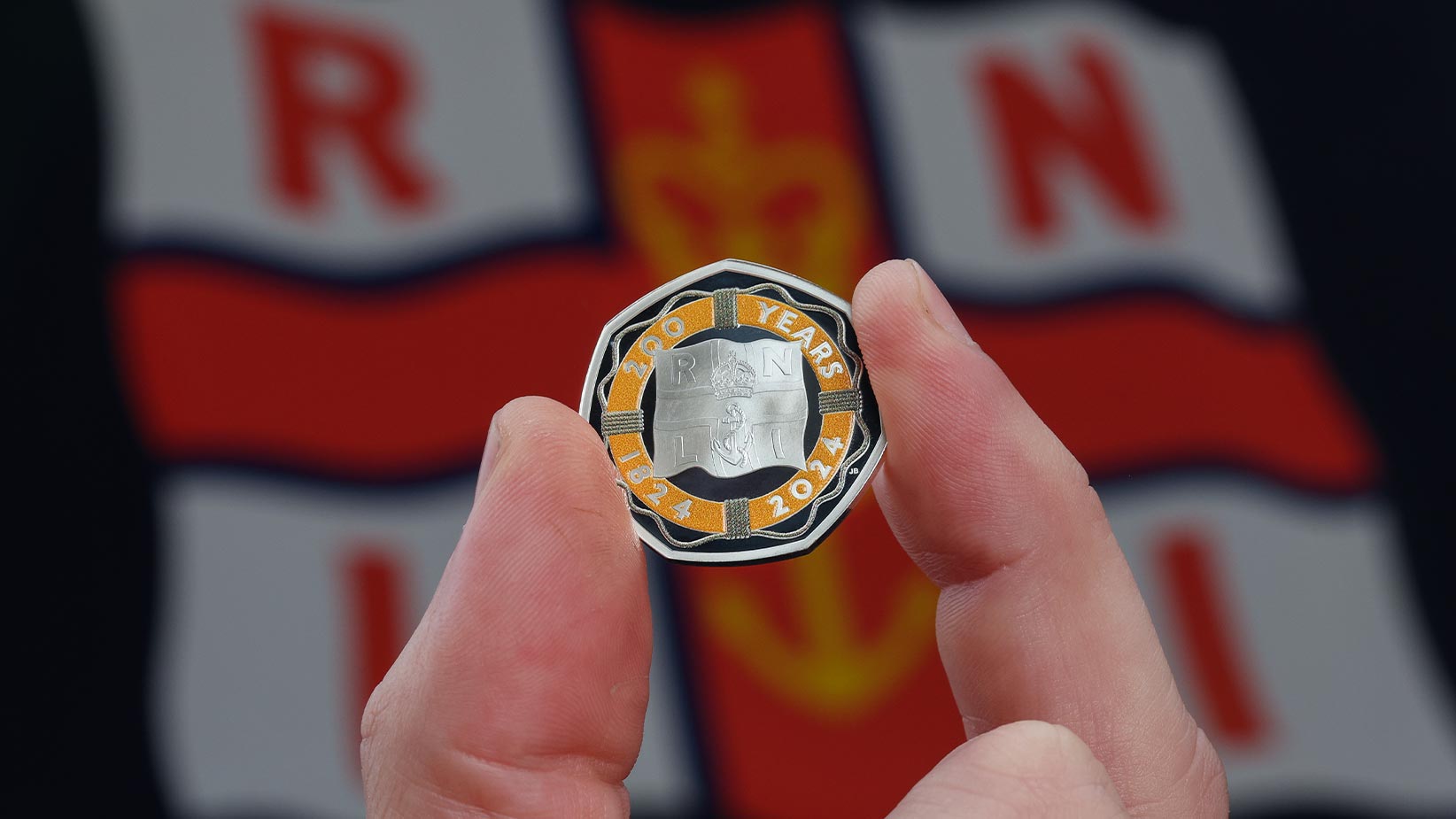 50p coin celebrating 200 years of the RNLI launched by Royal Mint ...