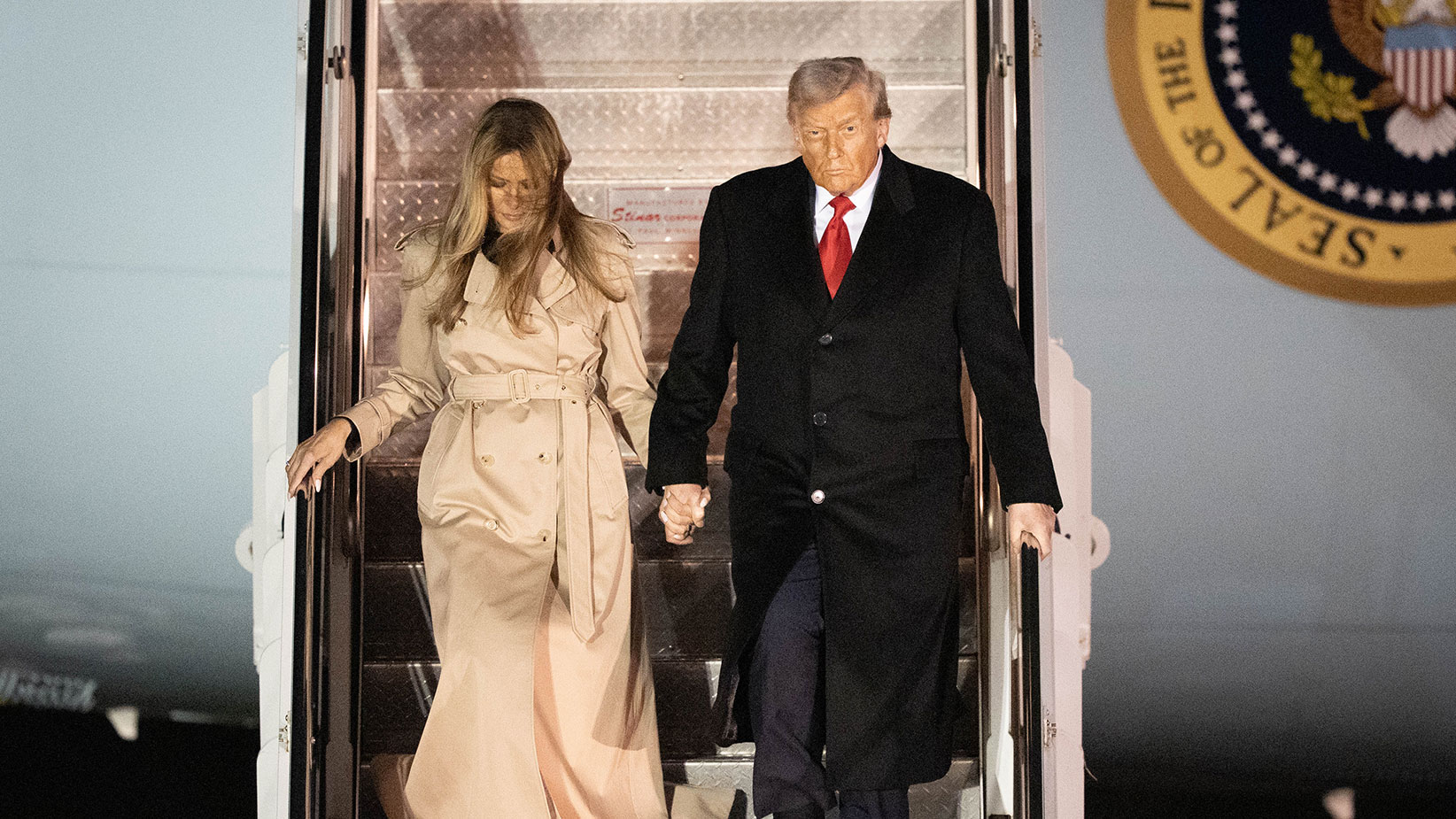 Donald Trump lands in UK for second state visit | This Morning
