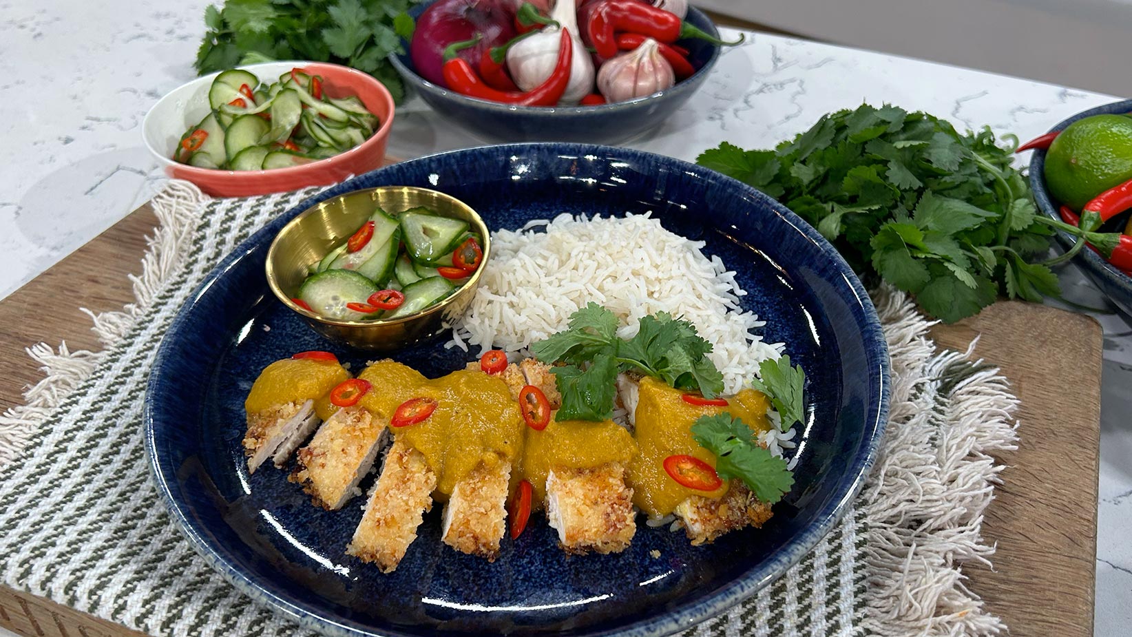 Shivi Ramoutar’s fake-away chicken katsu curry | This Morning