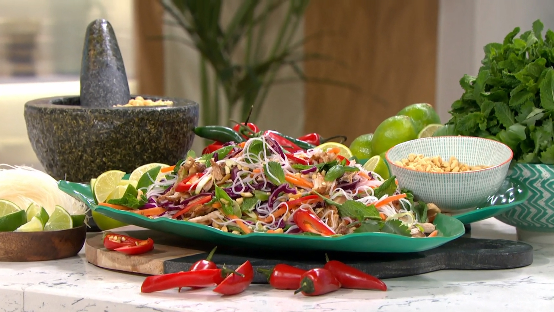 Tom Rhodes' champion summer salad | This Morning