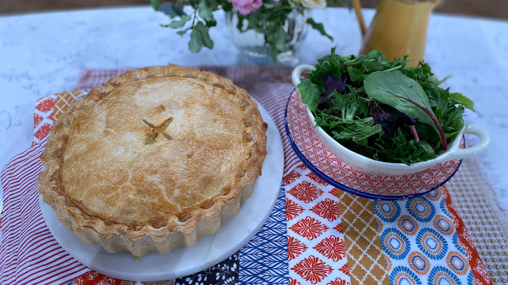 Phil Vickery's summer chicken & chorizo pie | This Morning