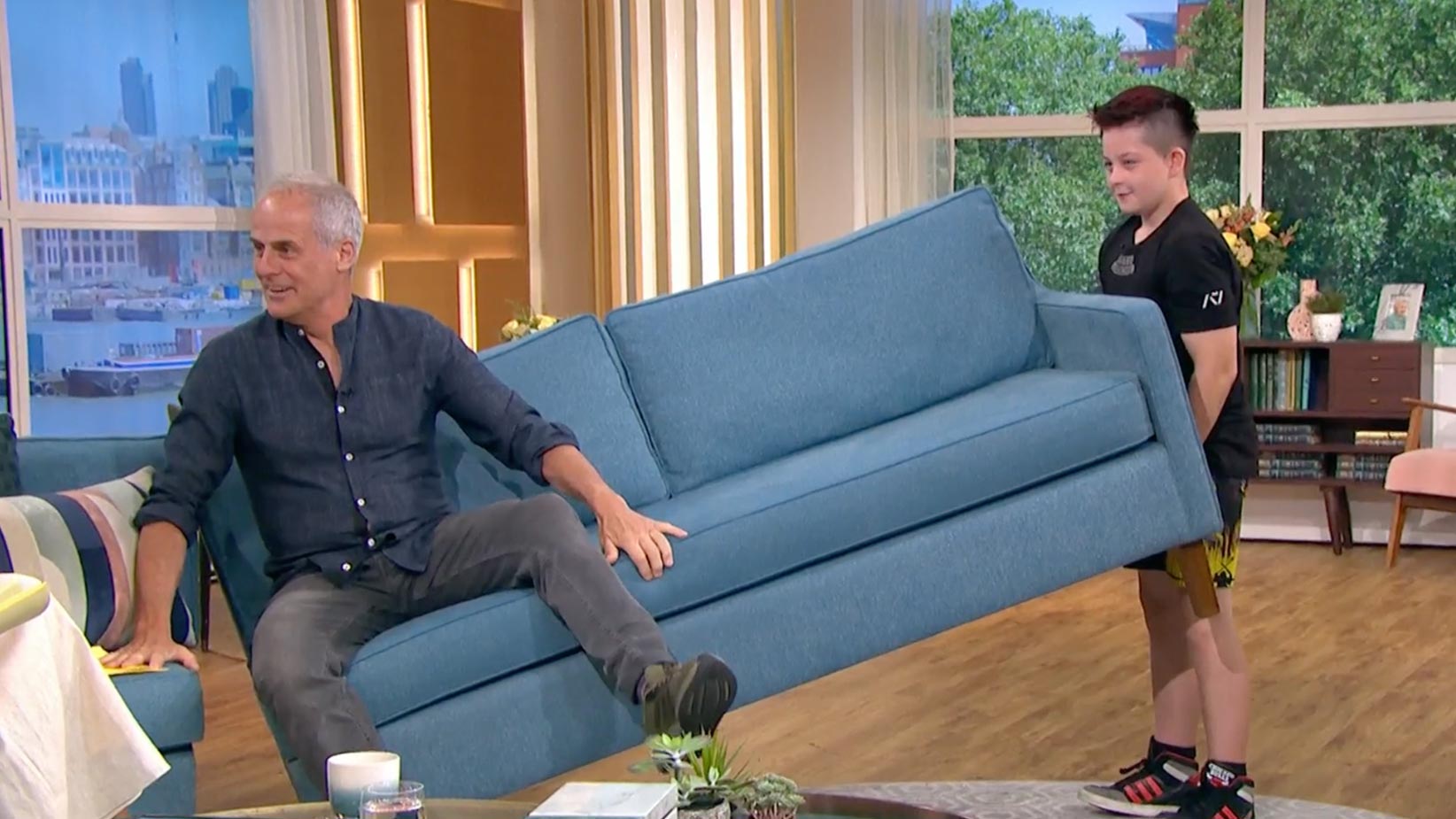 We meet the world's strongest schoolboy | This Morning