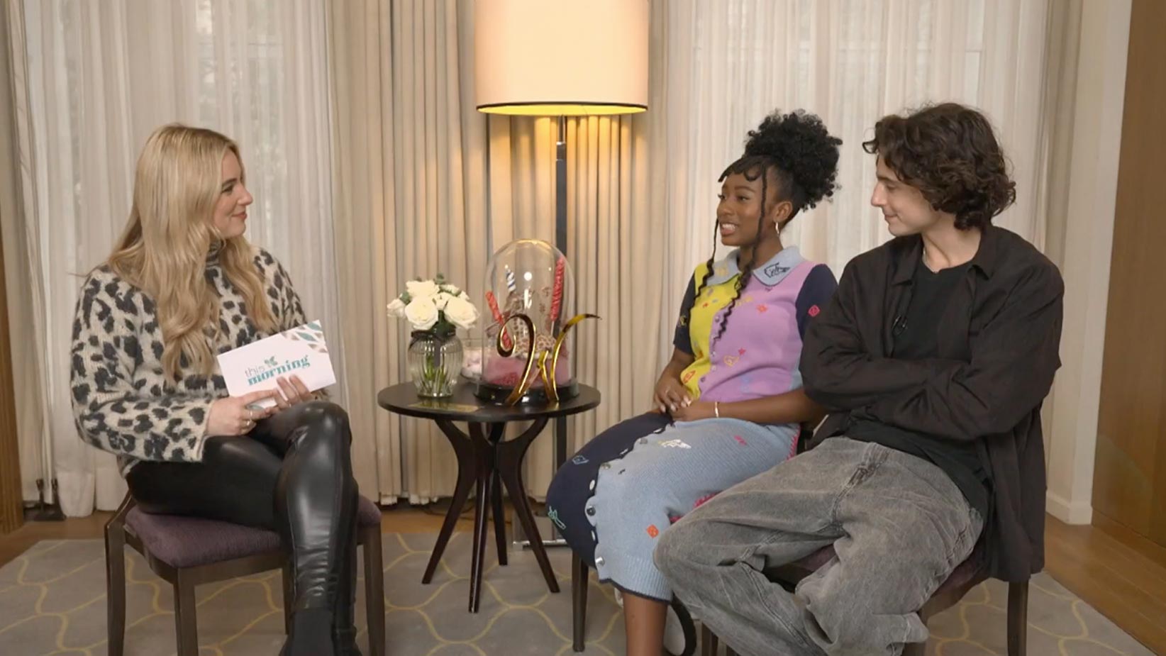 We meet the stars of Wonka, Timothée Chalamet & Calah Lane! | This Morning