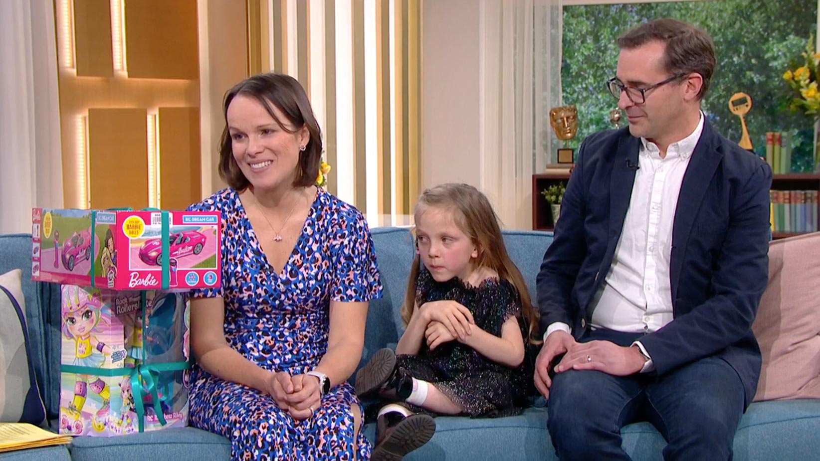 The little girl who’s ‘turning to stone’ raises awareness | This Morning
