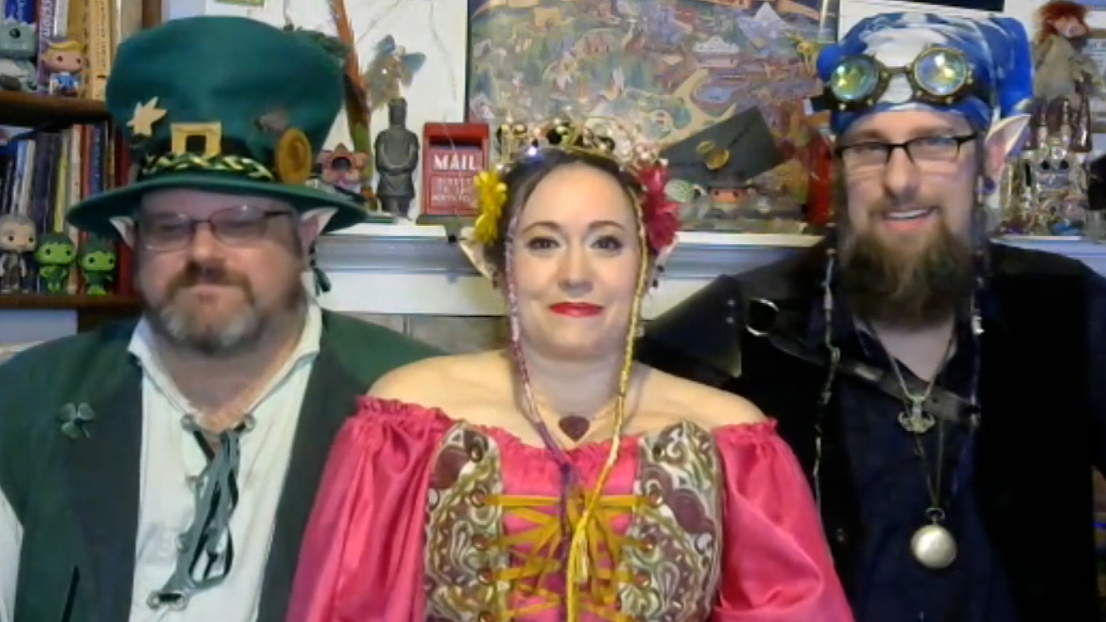 Meet the fairy, troll and leprechaun living a fairytale throuple ...