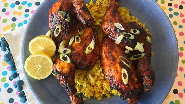 Phil Vickery's peri peri chicken | This Morning