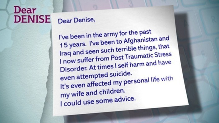 Dear Denise... I suffer from PTSD | This Morning