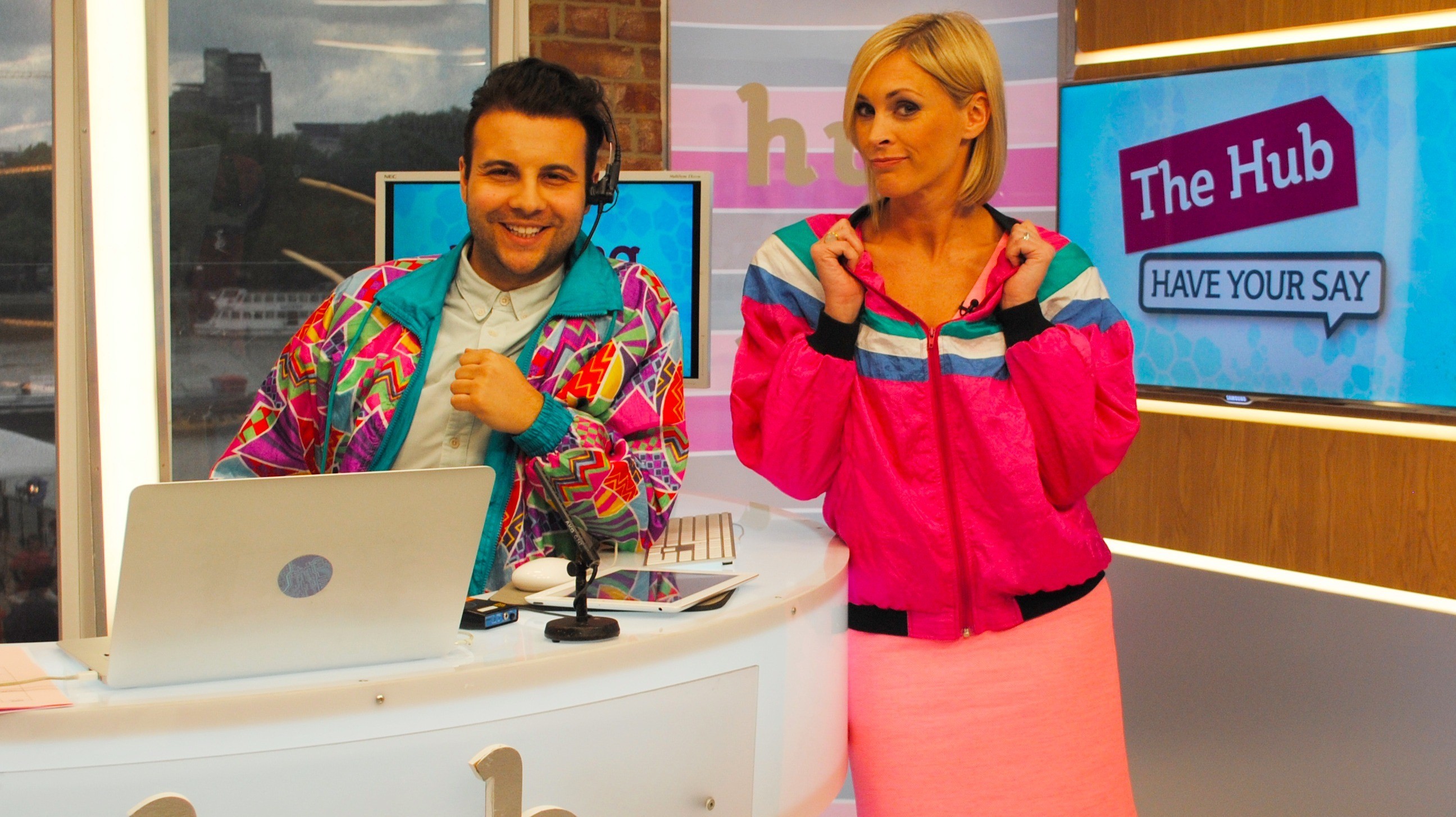 Shell suits catch on in The Hub! | This Morning