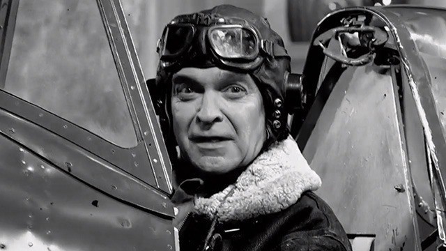 Yes, that's an actual Spitfire... in the studio! | This Morning