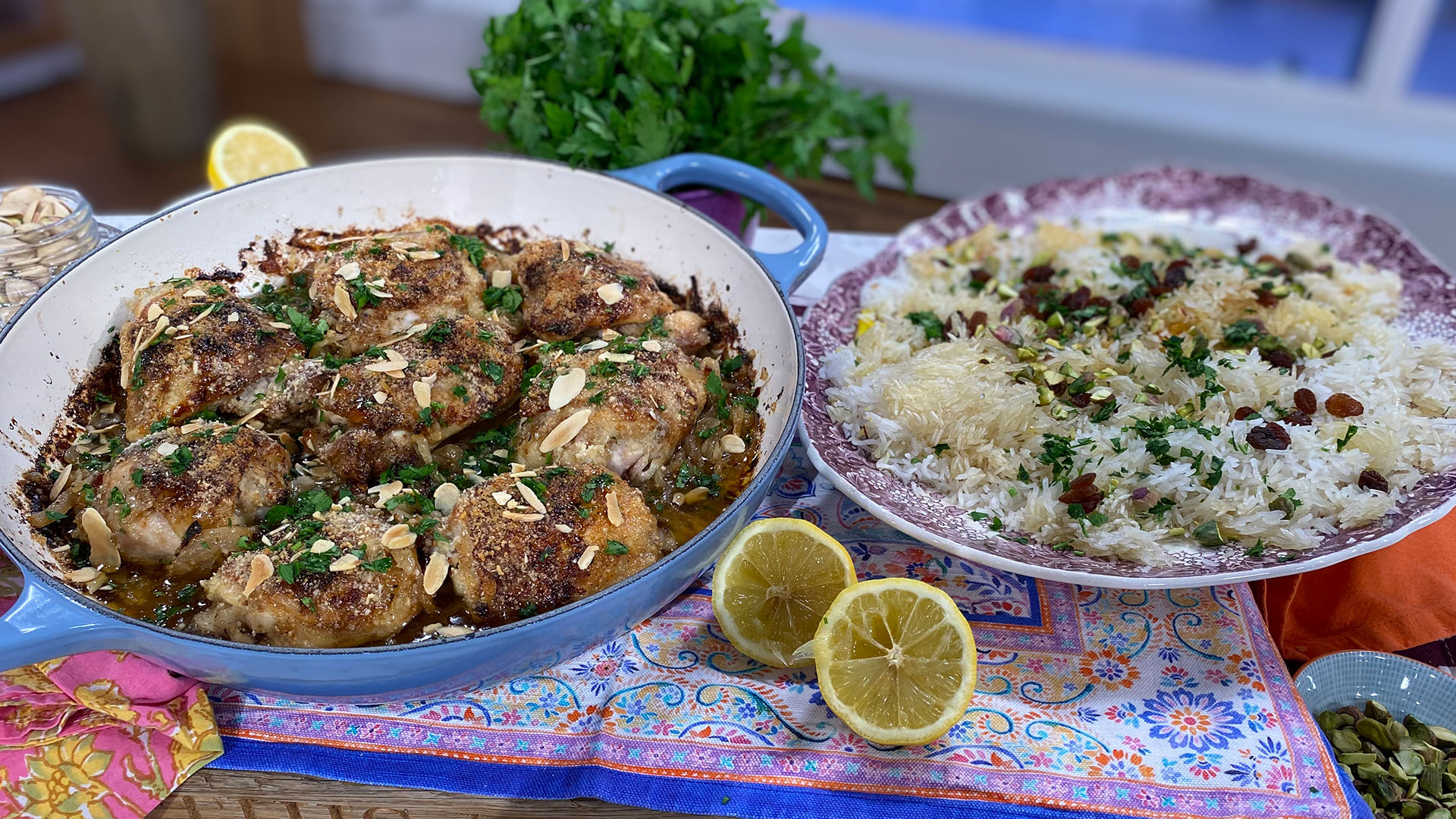 Charlie Bigham's chicken with ginger, cumin, honey and almonds | This ...