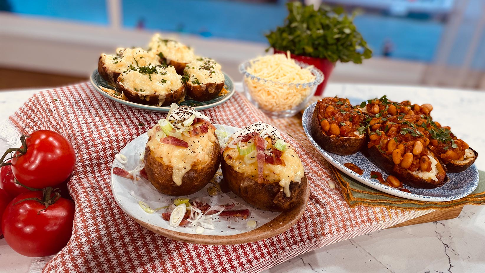 Clodagh's 3 way loaded potatoes | This Morning