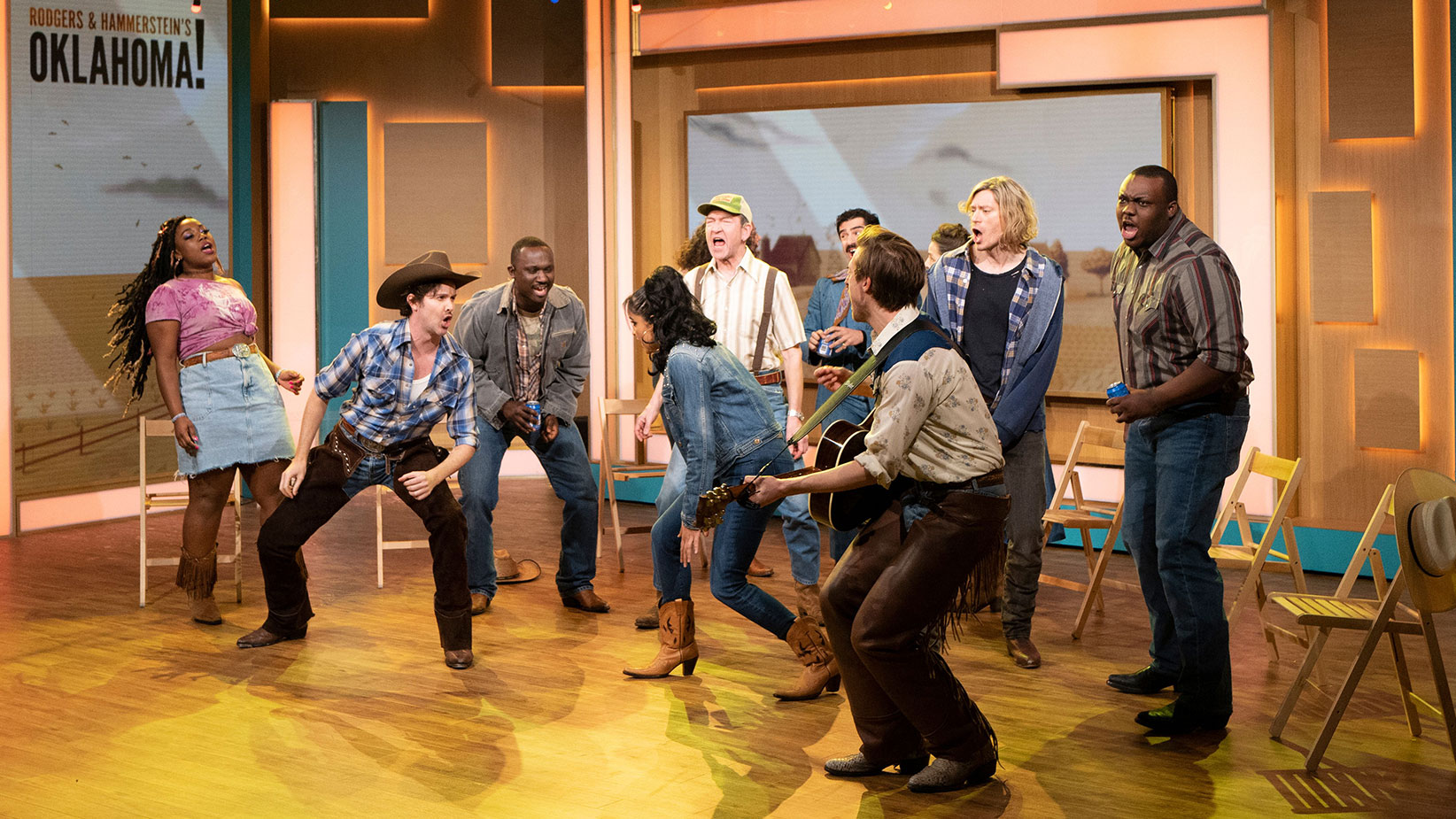 The cast of Oklahoma perform live! | This Morning