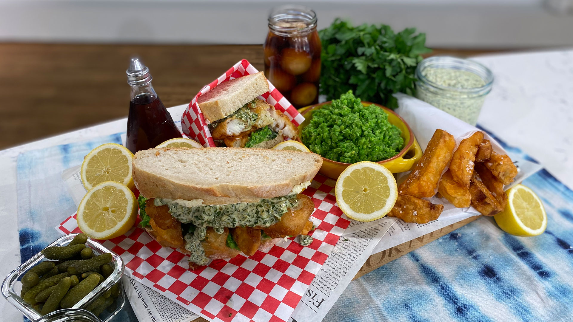 Poppy O’Toole’s ultimate fish and chip butty | This Morning