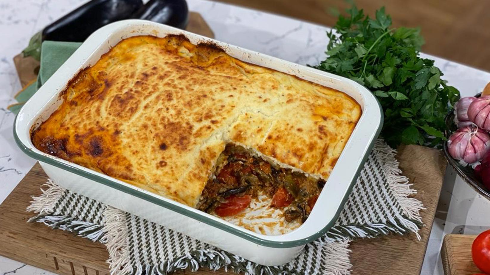 Phil Vickery’s classic moussaka | This Morning