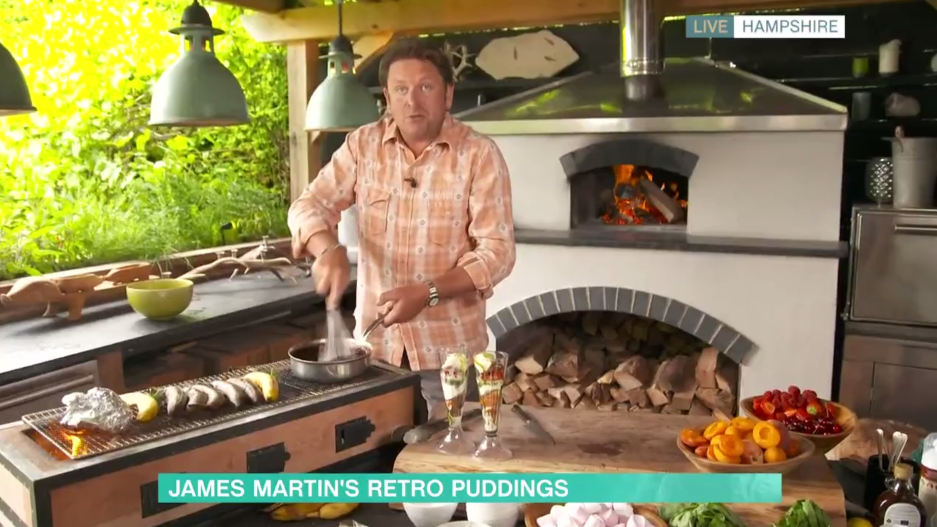 James Martin's knickerbocker glory and banana split | This Morning