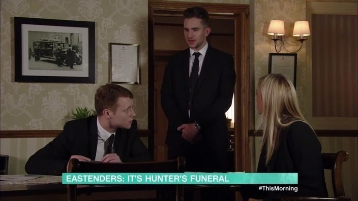 It's Hunter's funeral in EastEnders | This Morning