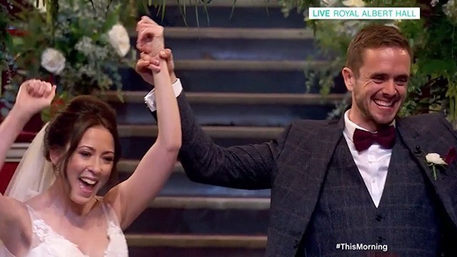 Congrats to Mr and Mrs Maddison! | This Morning