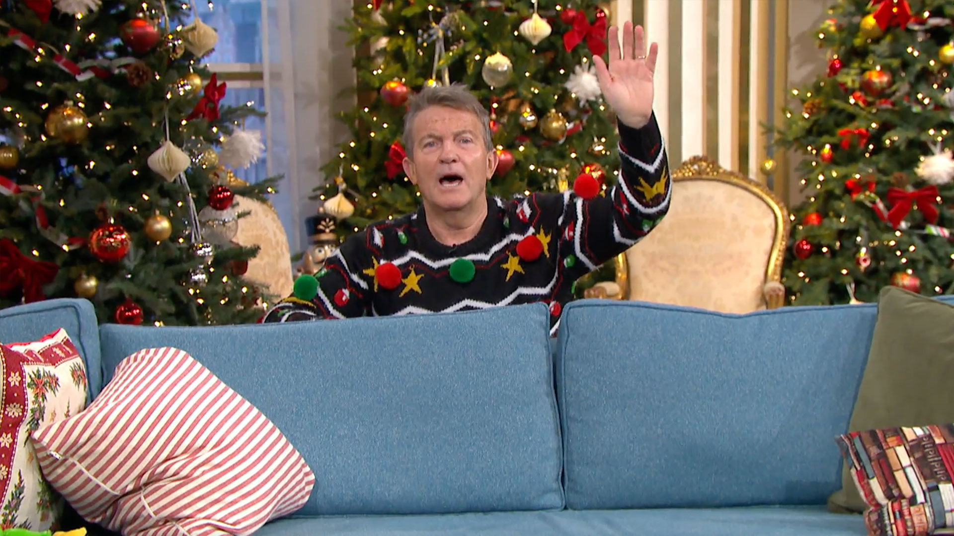 Bradley Walsh causes chaos in the studio! | This Morning