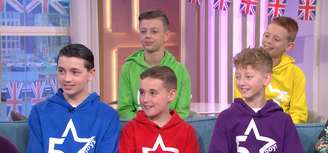 Our BGT super-fan Josie Gibson is back, with finalists 5 Star Boys ⭐️ ...