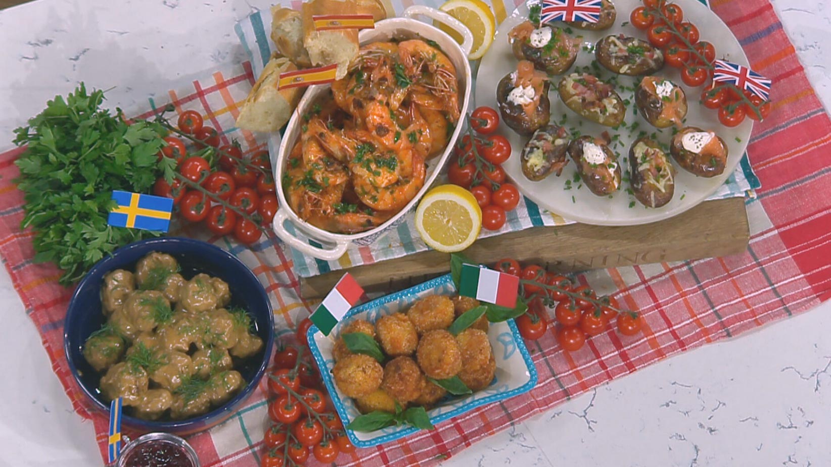 Angela Hartnett's perfect Eurovision party bites! | This Morning