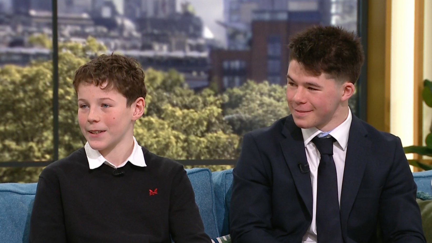 The two brothers raising awareness of childhood cancer | This Morning
