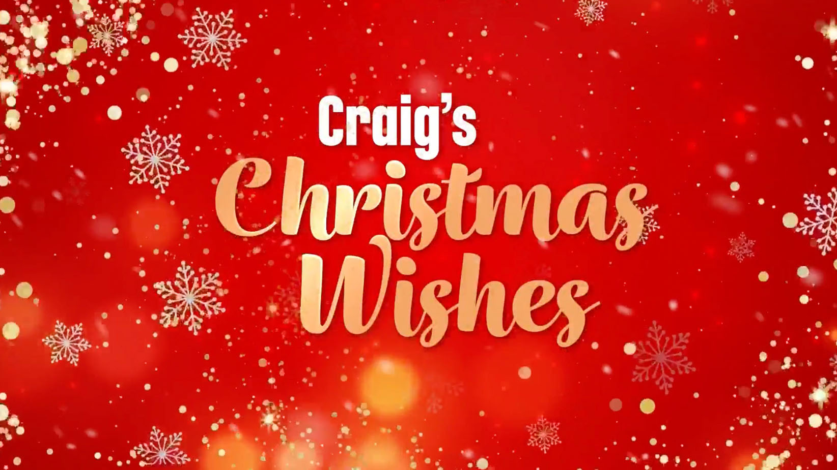 Craig Doyle's Christmas Wishes | This Morning