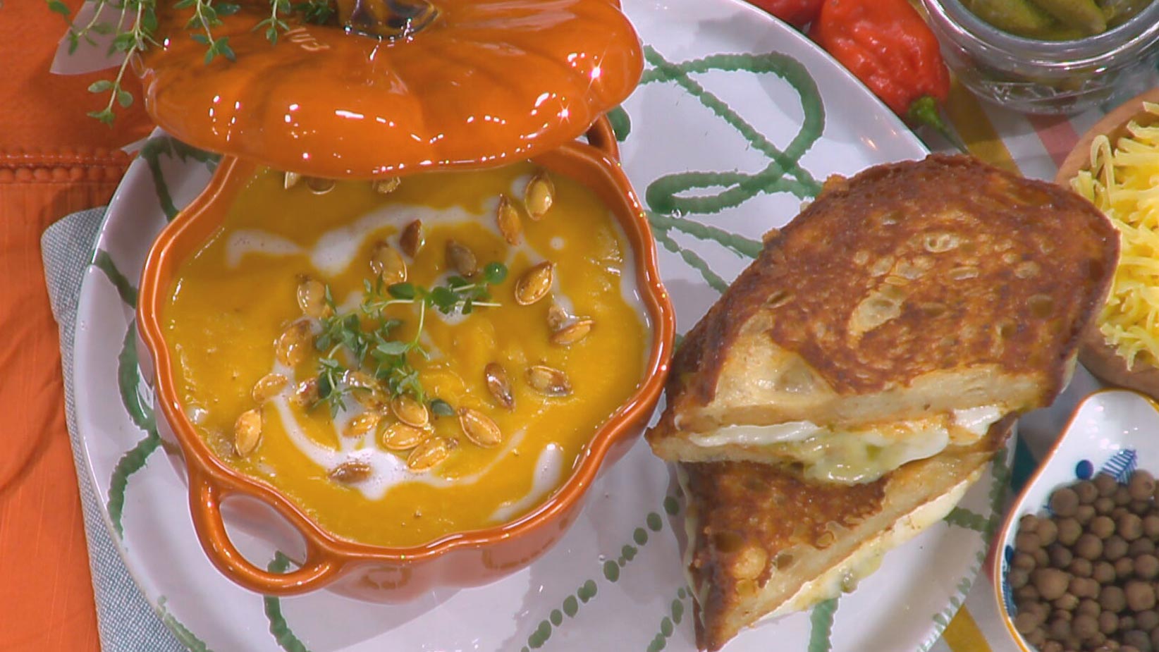 April Jackson’s spiced pumpkin soup | This Morning