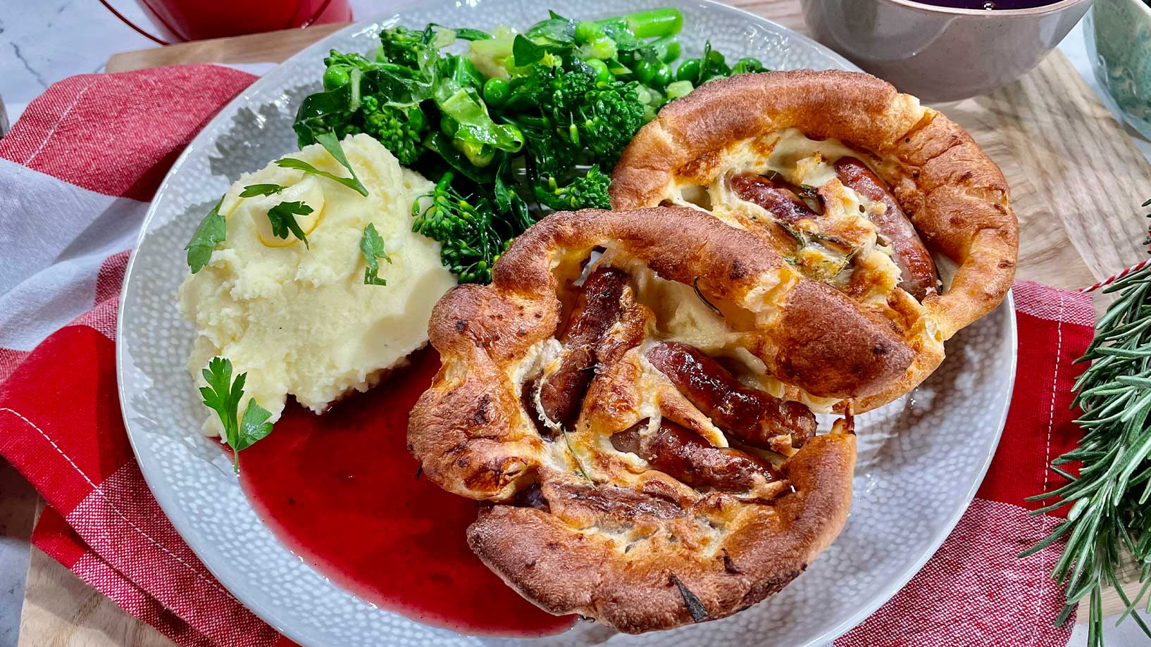 Gino's sausage in a hole | This Morning