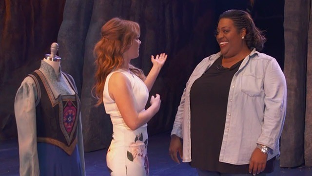 Alison goes behind the scenes of Frozen the Musical | This Morning