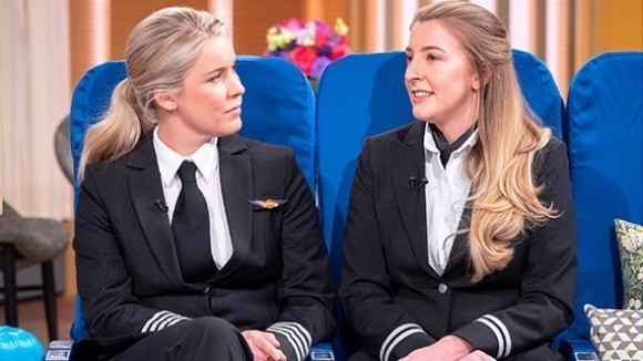 'Inside the cockpit' with easyJet's female pilots | This Morning
