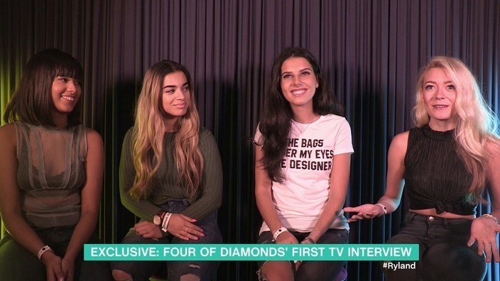 Four of Diamonds - first TV interview! | This Morning