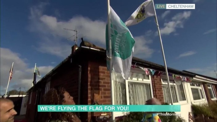 Alison meets the country's biggest flag fanatic | This Morning