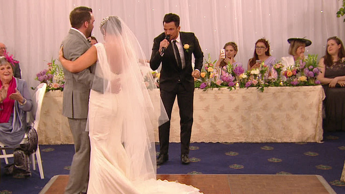 Holly and Phillip introduce the bride and groom - and our surprise ...