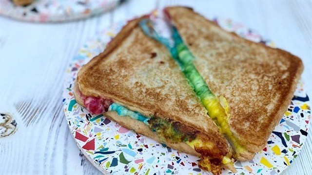 Juliet Sear's rainbow cheese toasties | This Morning